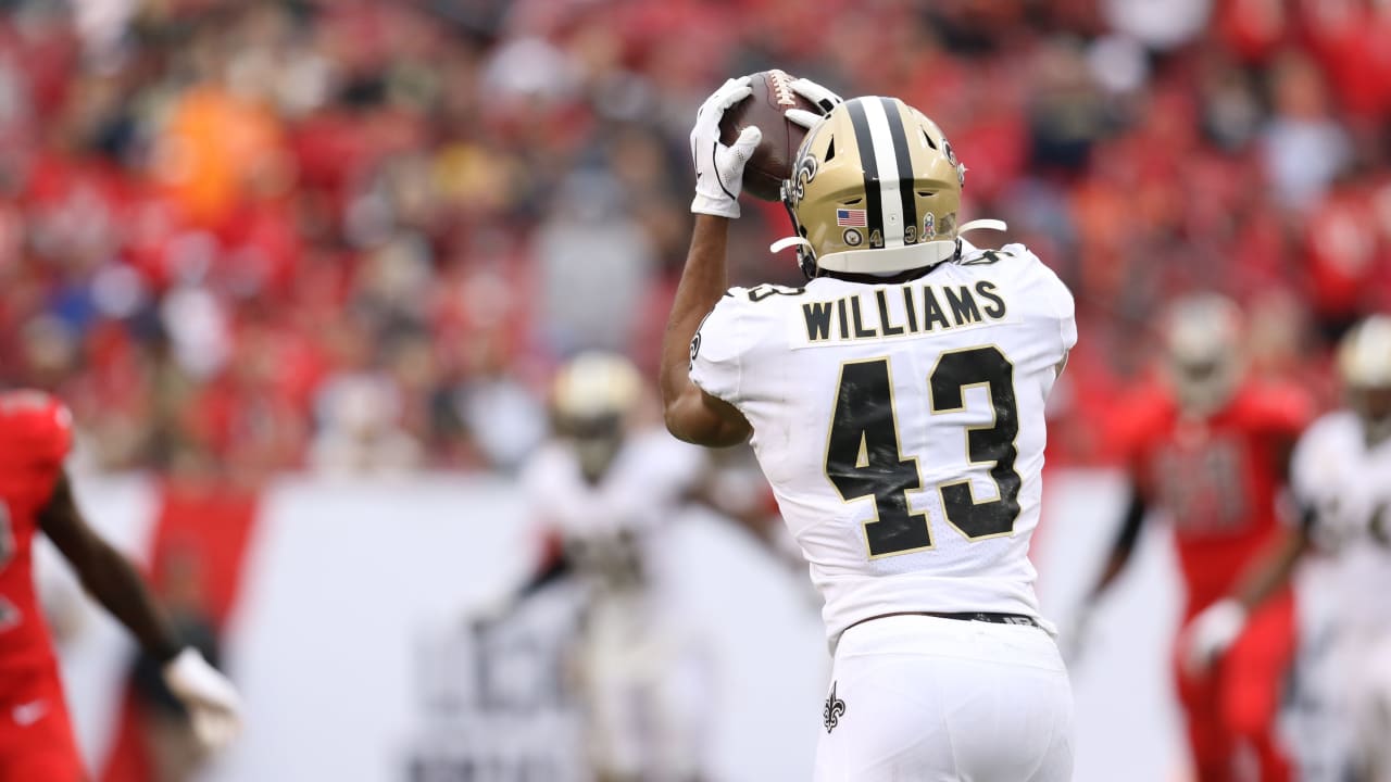 Marcus Williams Interception 55 yards to the HOUSE | Saints-Bucs Highlights