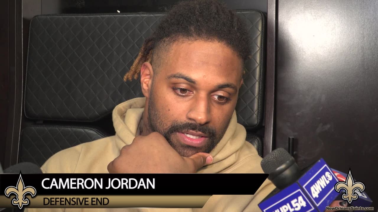 Cam Jordan, "It's going to take all 60 minutes"
