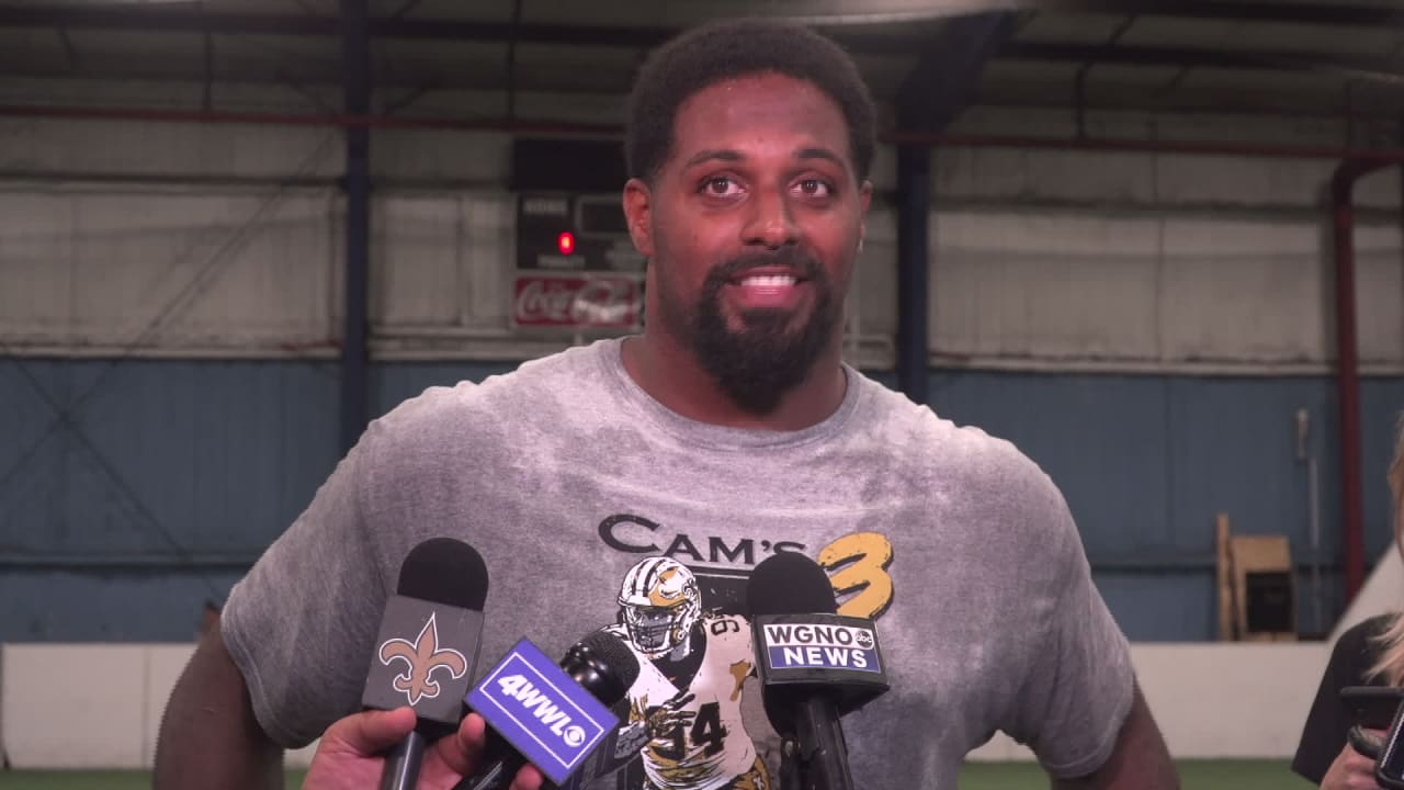Cameron Jordan, New Orleans Saints Defensive End Youth Football Camp ...