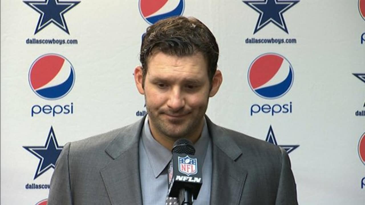 Tony Romo: "You never envision that happening"