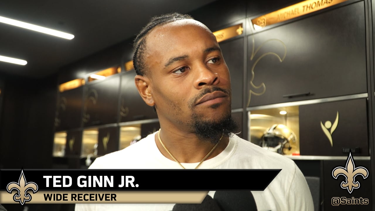 Ted Ginn Jr., "I think we're playing together as a team"