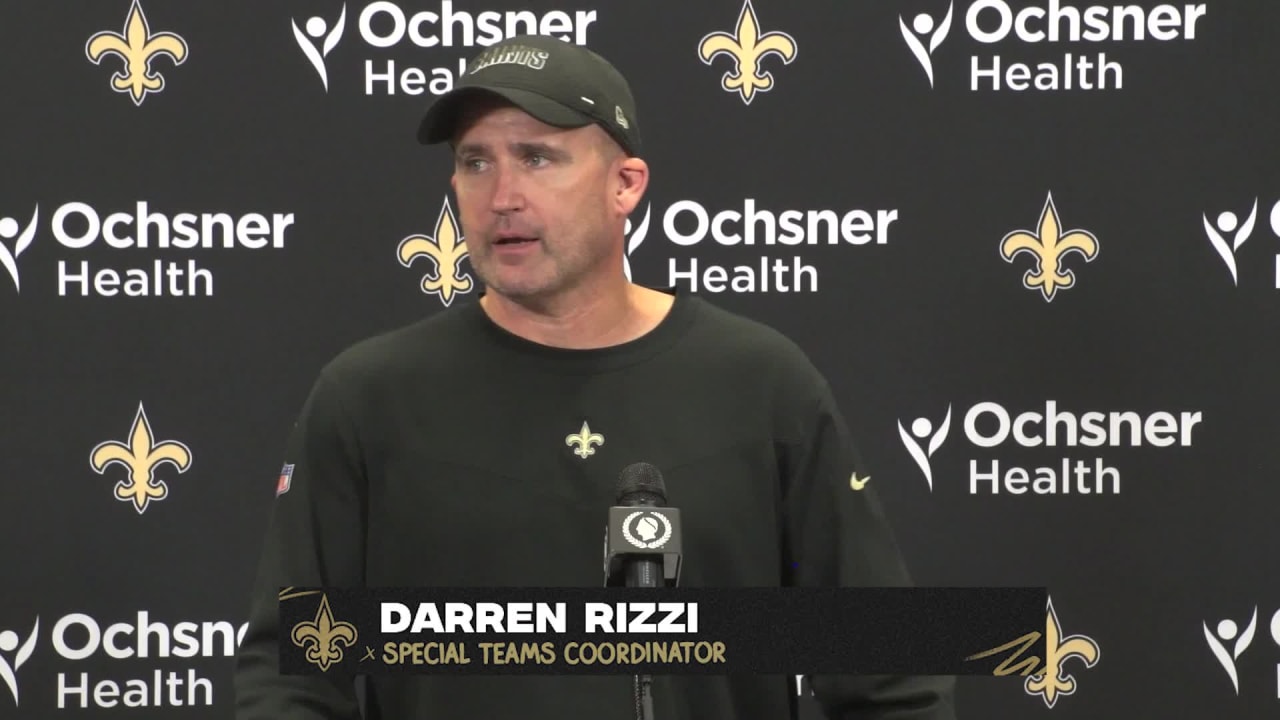 Darren Rizzi talks Blake Grupe, Lou Hedley | New Orleans Saints