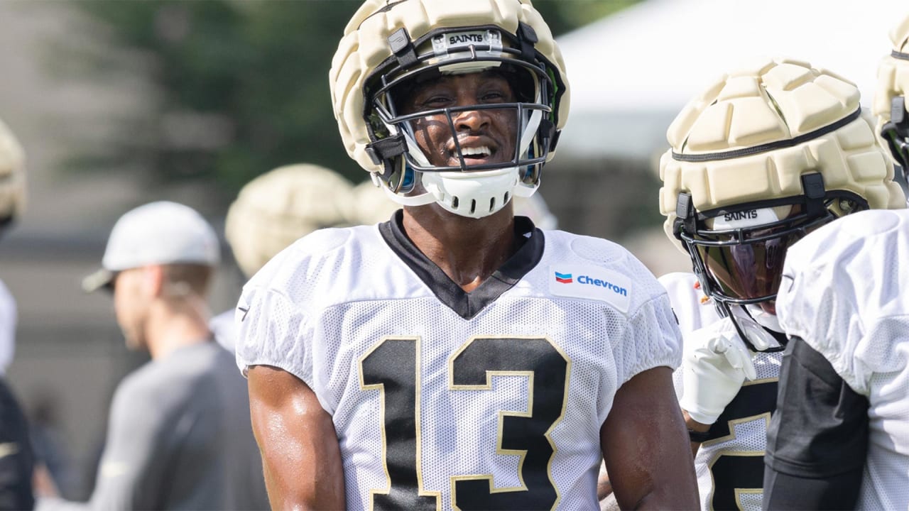 New Orleans Saints receiver Michael Thomas using training camp to round ...