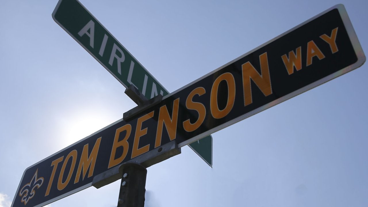 Special Dedication: Tom Benson Way