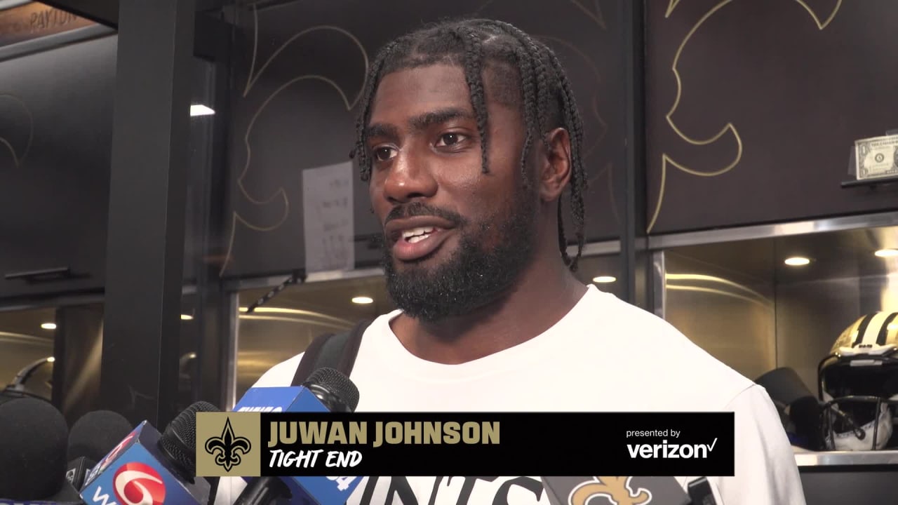 Saints TE Juwan Johnson on Saints Offense's Execution Week 2 vs. Tamp ...