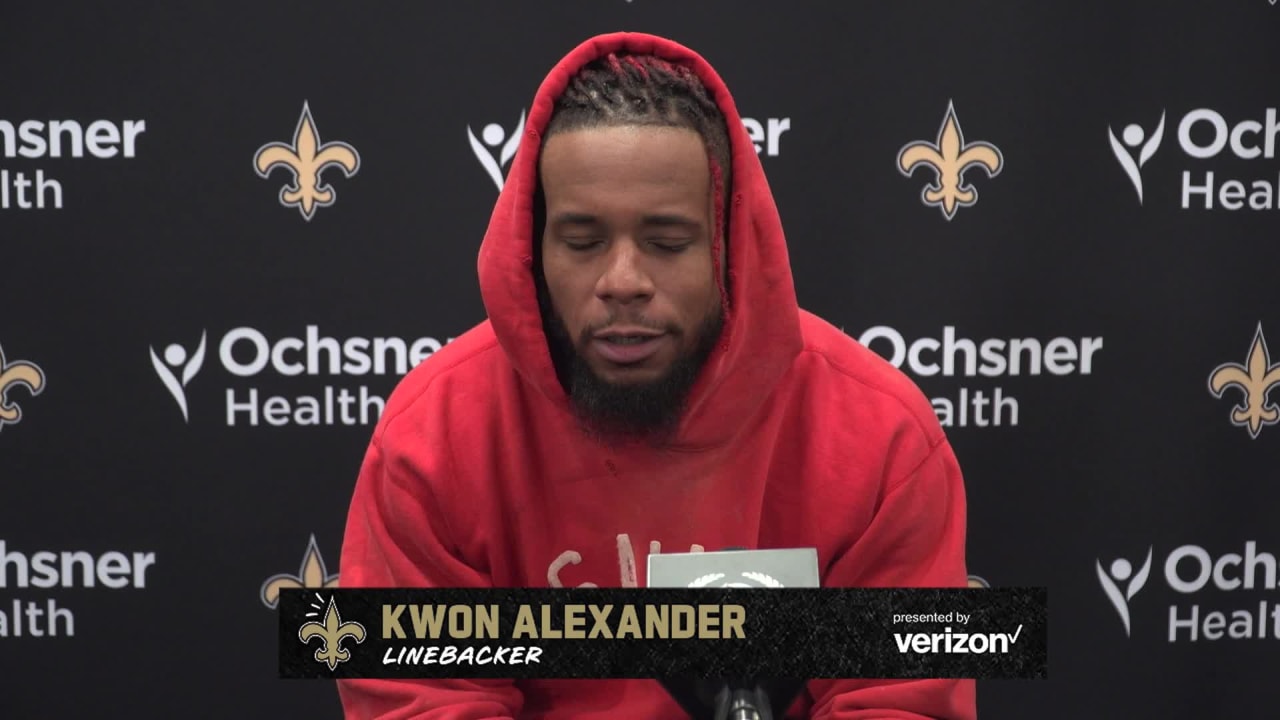 Kwon Alexander on Dennis Allen stepping in for head coach Sean Payton ...