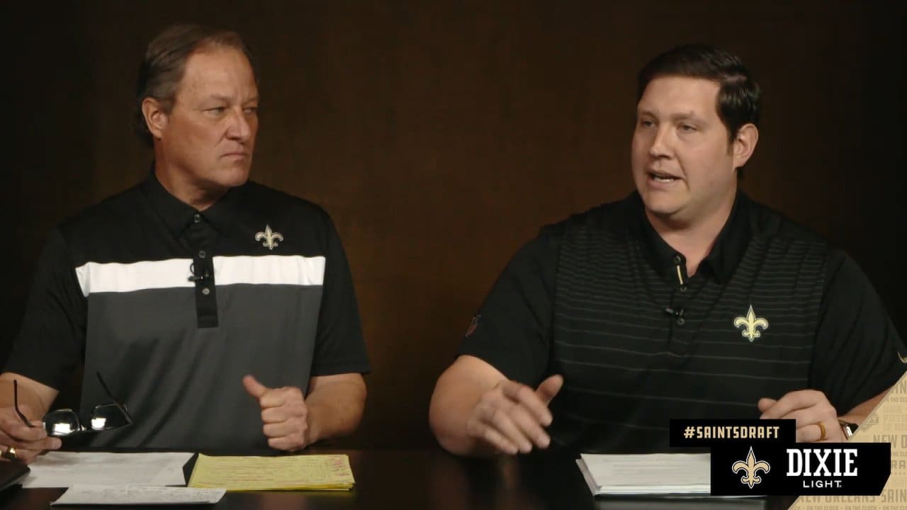 Zach Strief breaks down the Saints 7th Round Draft Pick Will Clapp