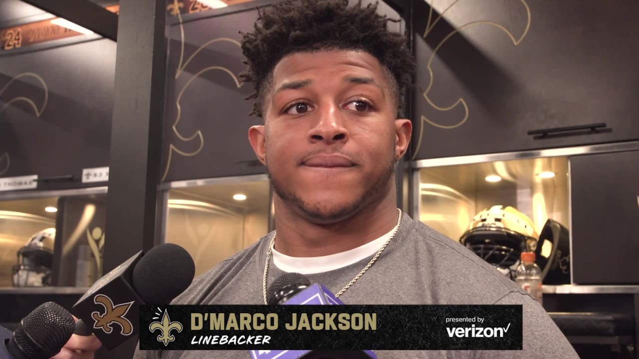 Saints Rookie Minicamp 2022 D'Marco Jackson Linebacker Interview 5/14/2022