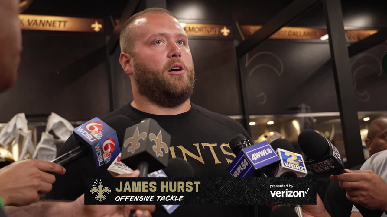New Orleans Saints Minicamp 2022 - Offensive Lineman James Hurst ...