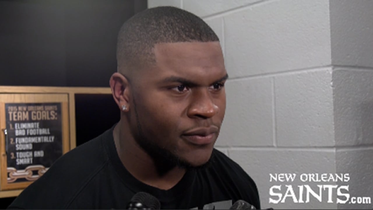 Stephone Anthony Locker Room Interview 09/18/2015