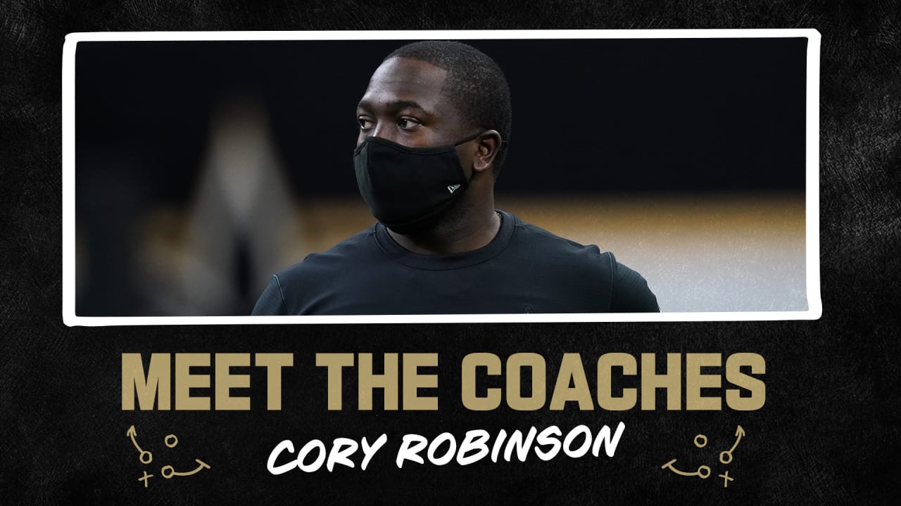 Meet the New Orleans Saints coaches: Cory Robinson