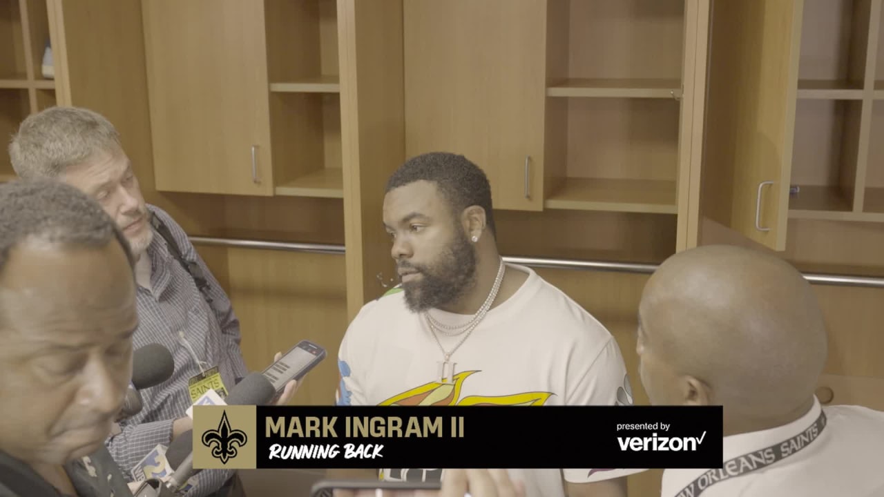 Saints Buccaneers 2022 Week 2 Postgame Interview - Saints RB Mark ...
