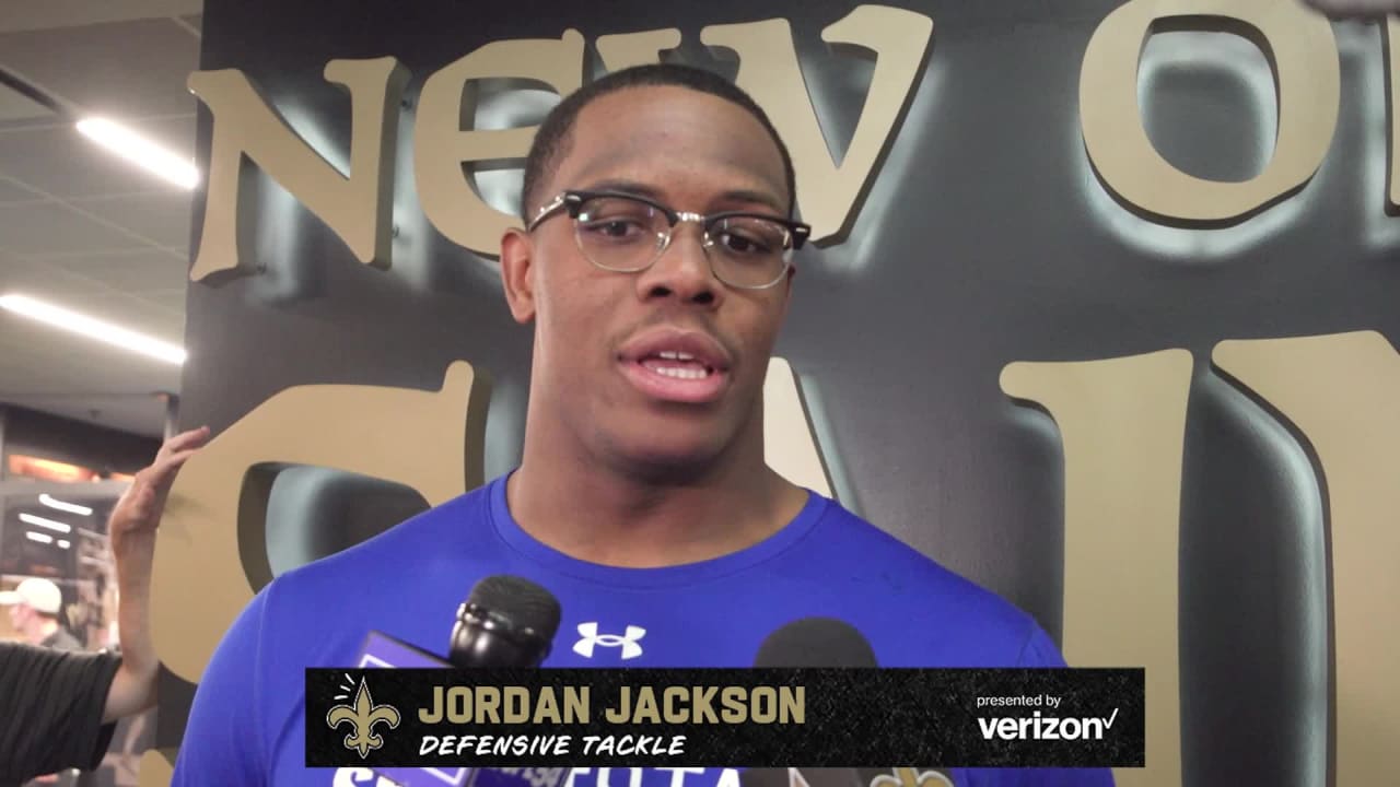 Saints Rookie Minicamp 2022 Jordan Jackson Defensive Tackle Interview 5 ...