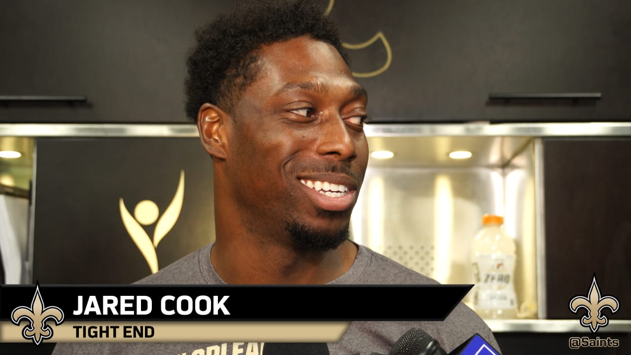 Jared Cook, "I'm excited to finally line up with my teammates"