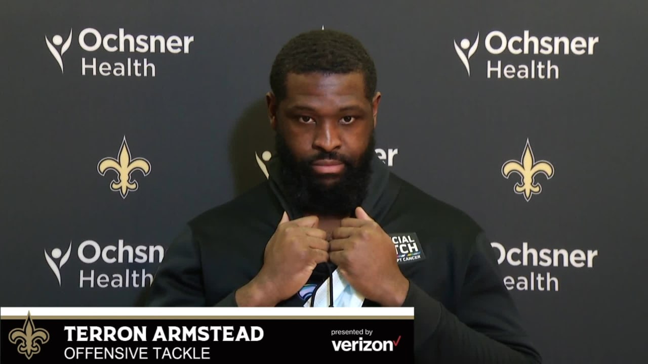 Saints Week 17 Interviews: Terron Armstead on Carolina's defensive unit ...