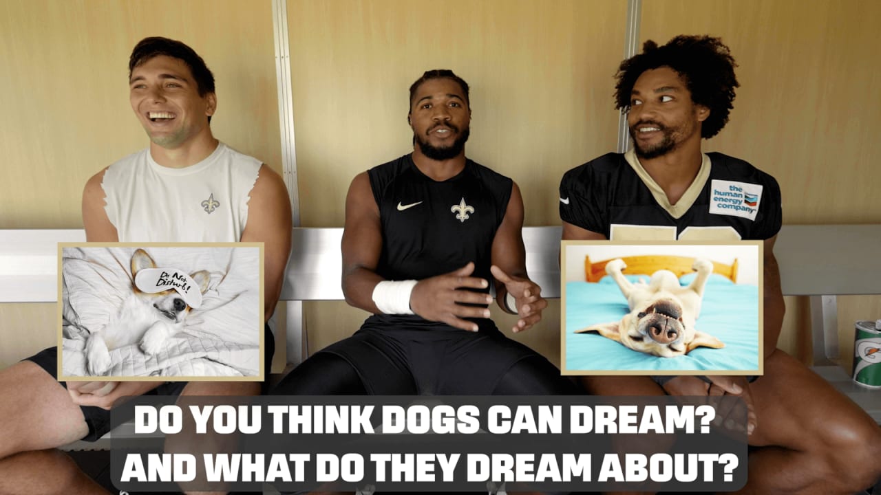 New Orleans Saints Linebackers Kaden Elliss, Andrew Dowell, and Eric ...