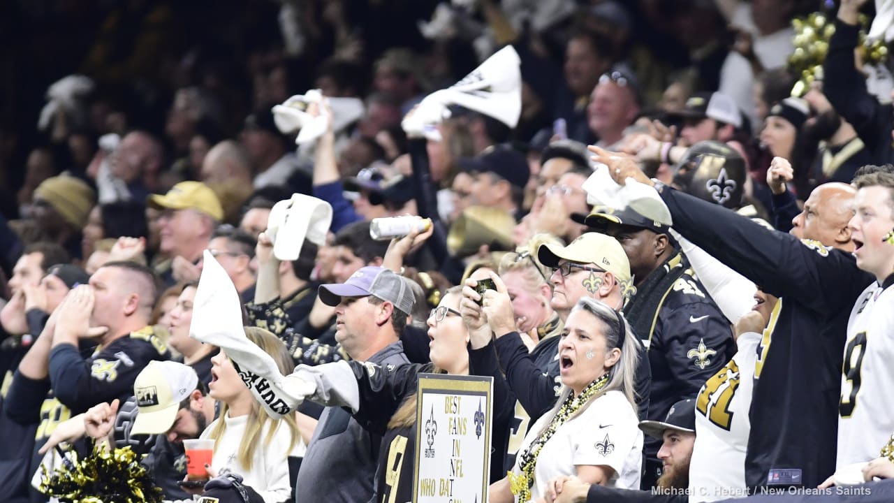 Saints players thank fans for their support