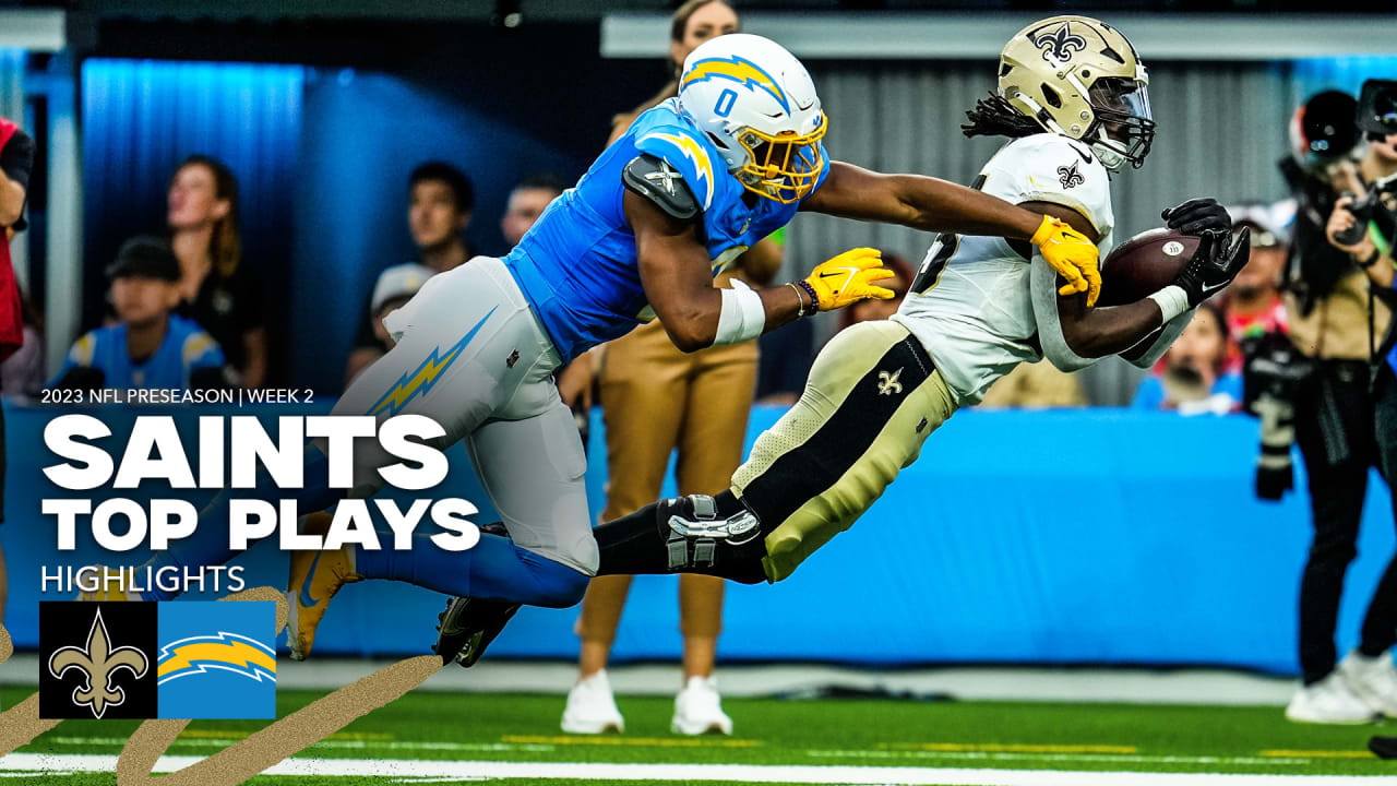 NFL Preseason 2023: Watch the Saints' Top Plays vs Chargers