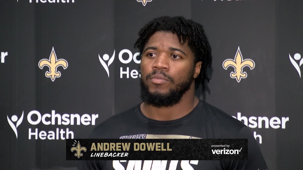 New Orleans Saints Linebacker Andrew Dowell Training Camp Interview 8 ...