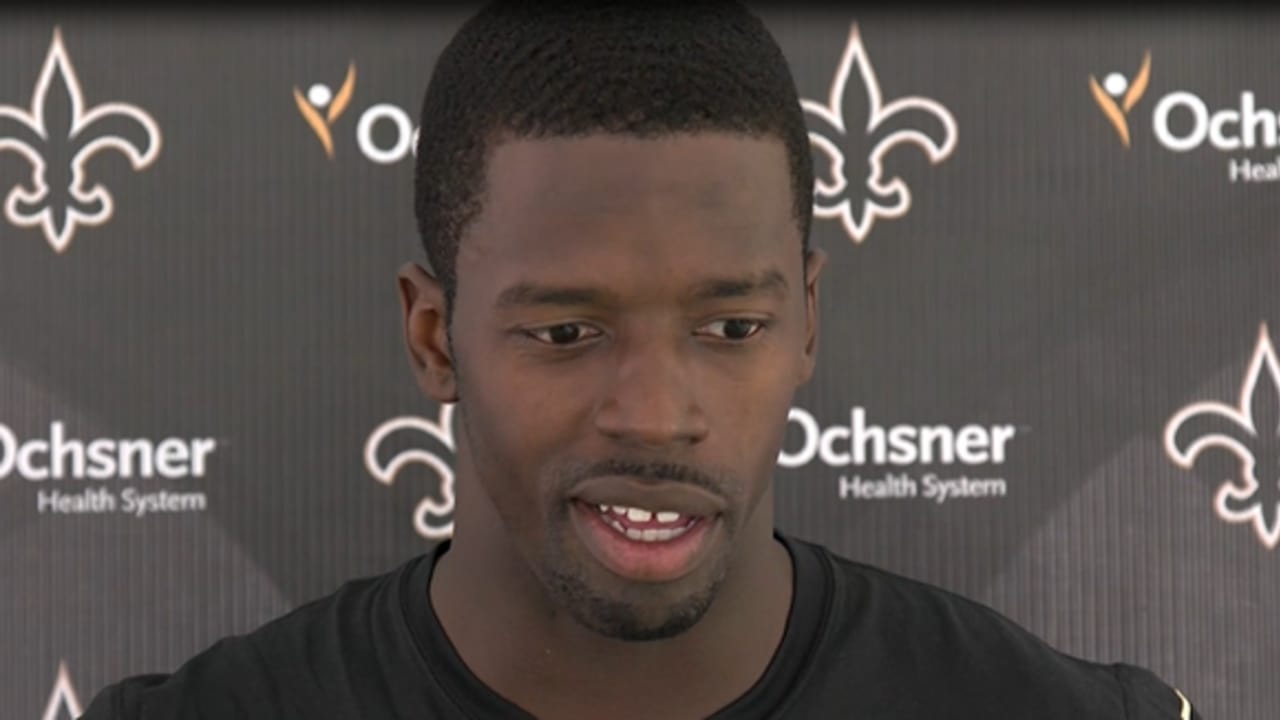 Josh Morgan talks about opportunity with Saints