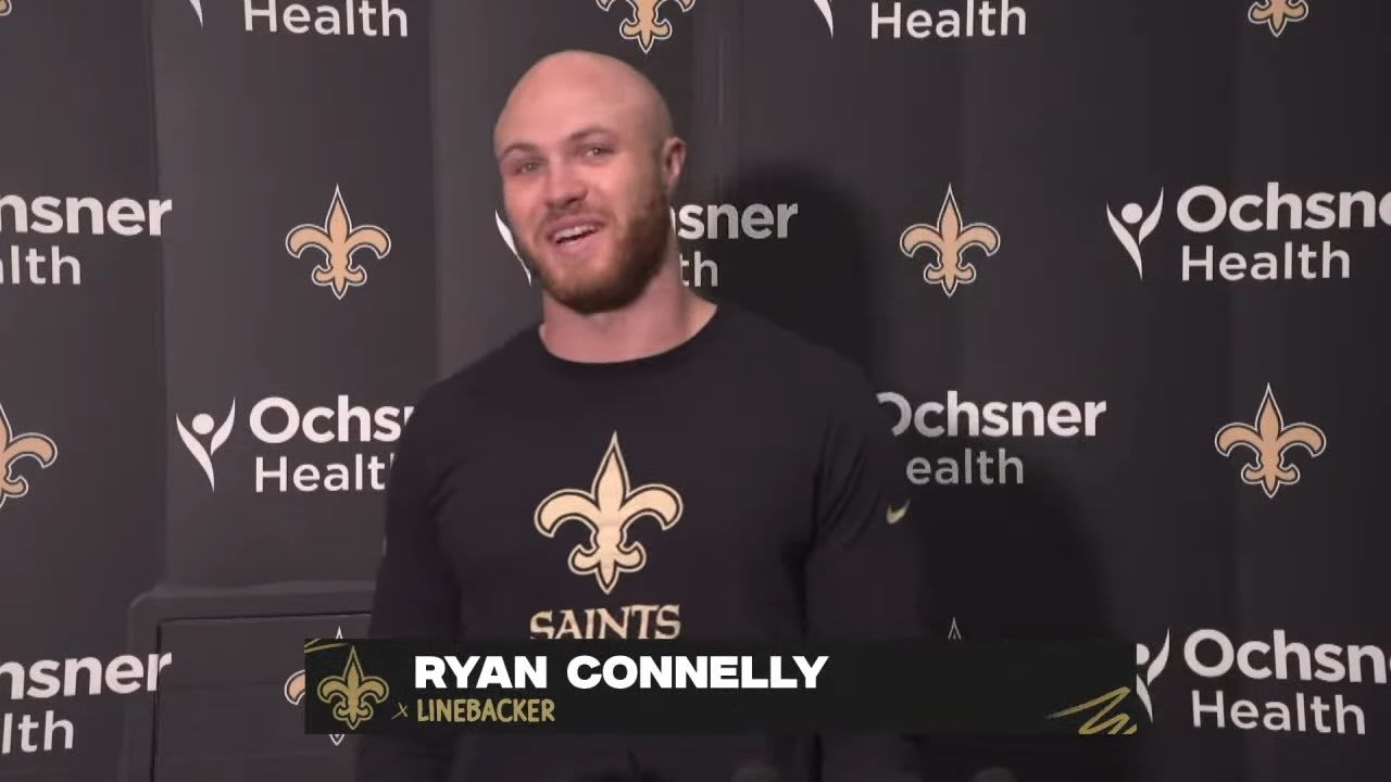 Training Camp: Saints LB Ryan Connelly on playing for a defensive head ...