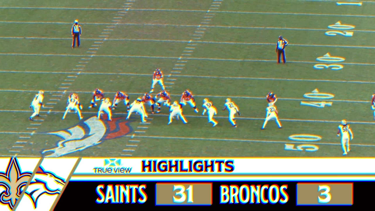 A new view of the game: New Orleans Saints True View highlights