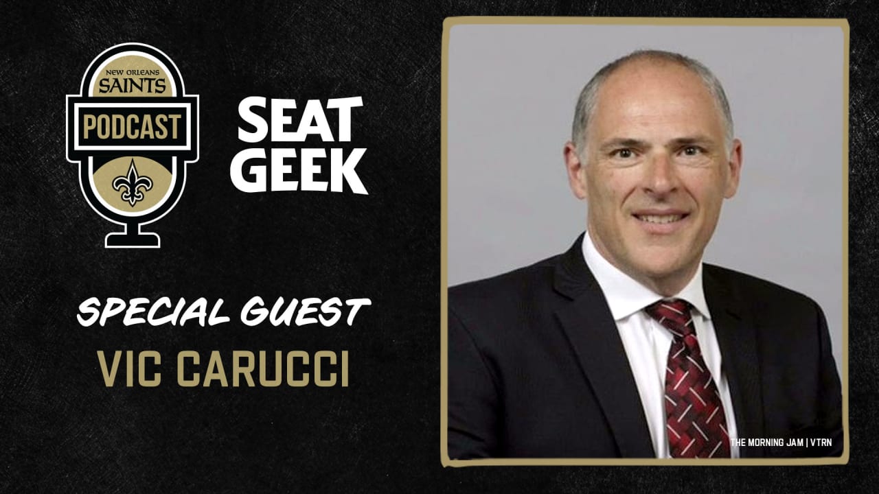 Vic Carucci on Saints Podcast presented by SeatGeek | November 22, 2021