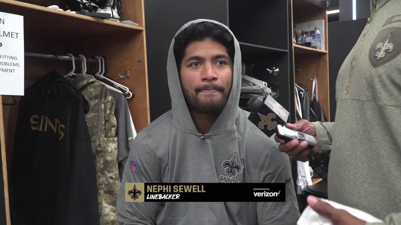 Saints LB Nephi Sewell on preseason performance 8/29/2022