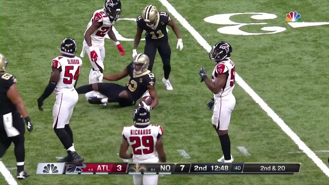 Michael Thomas makes acrobatic catch in triple coverage