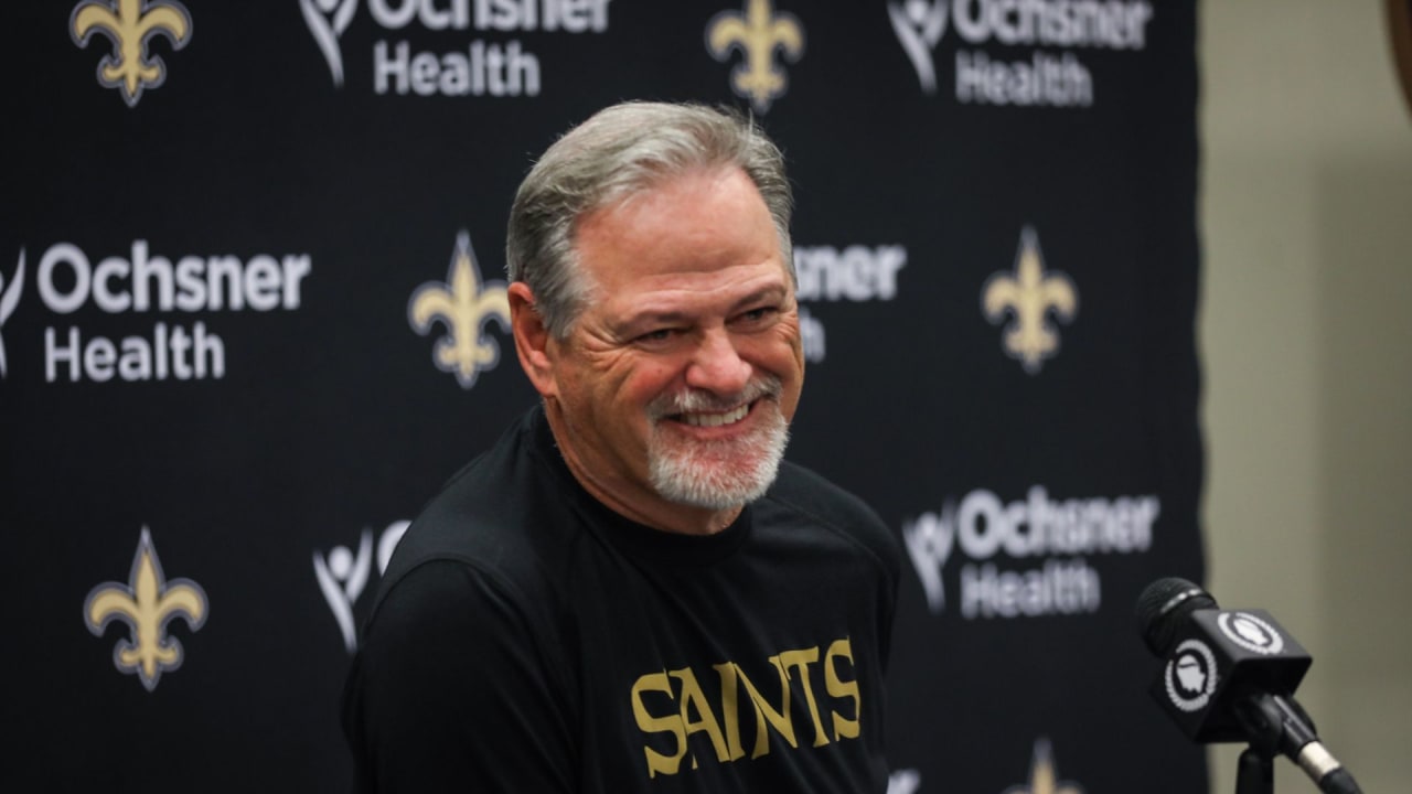 Photos: Mickey Loomis speaks before the 2022 NFL Draft