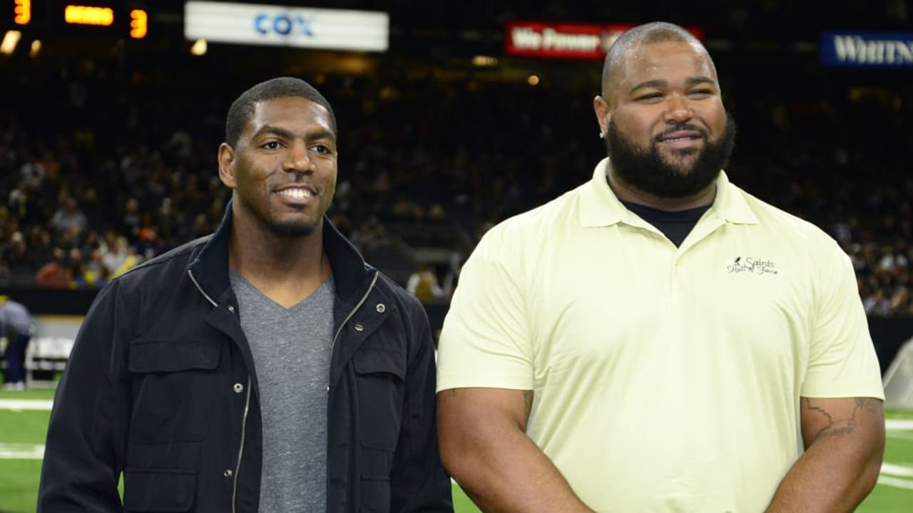 Week 8 - Saints Hall of Famers Carl Nicks and Jonathan Vilma