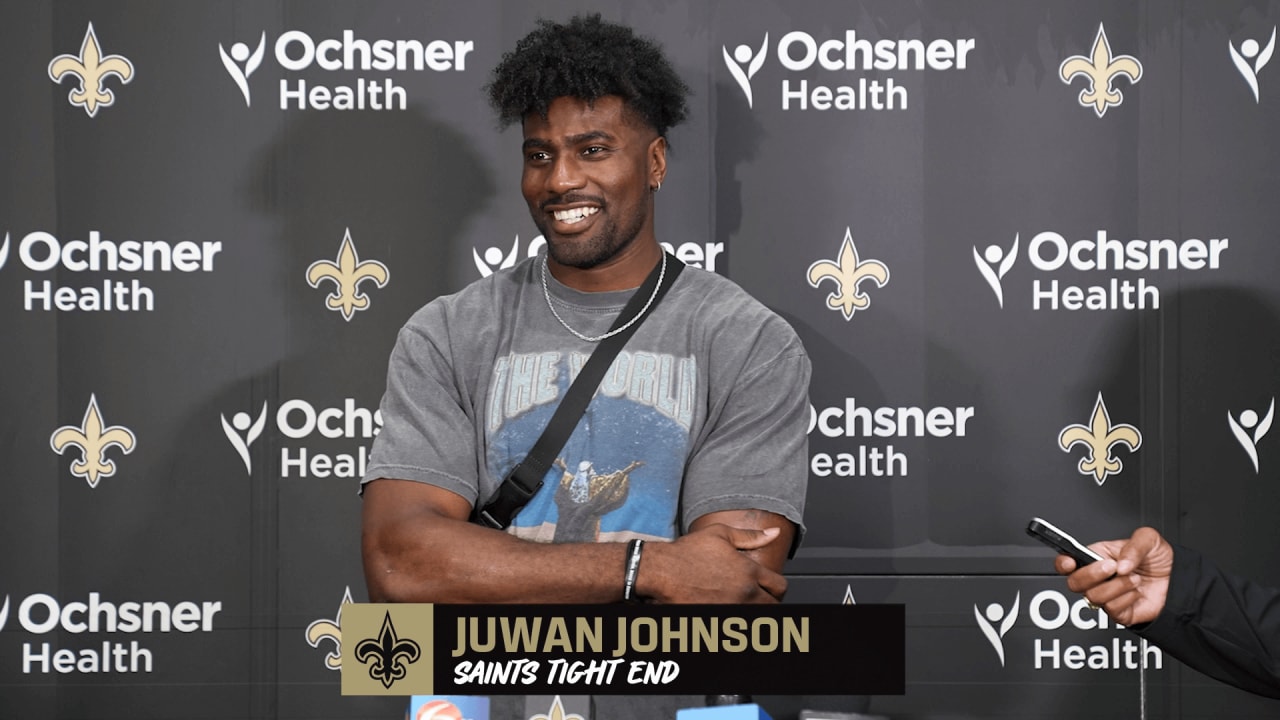Saints TE Juwan Johnson talks contract extension with New Orleans