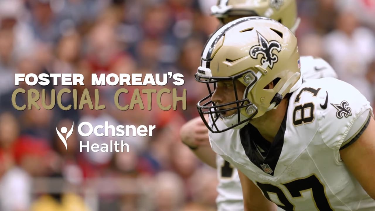 Foster Moreau's Crucial Catch | New Orleans Saints