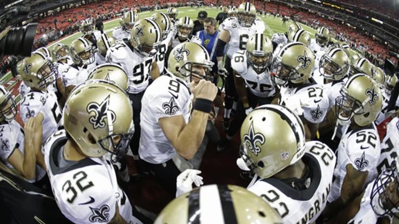 Drew Brees' Pregame Huddle: at Falcons
