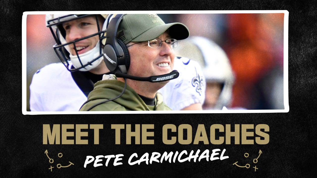 Meet the New Orleans Saints coaches: Pete Carmichael