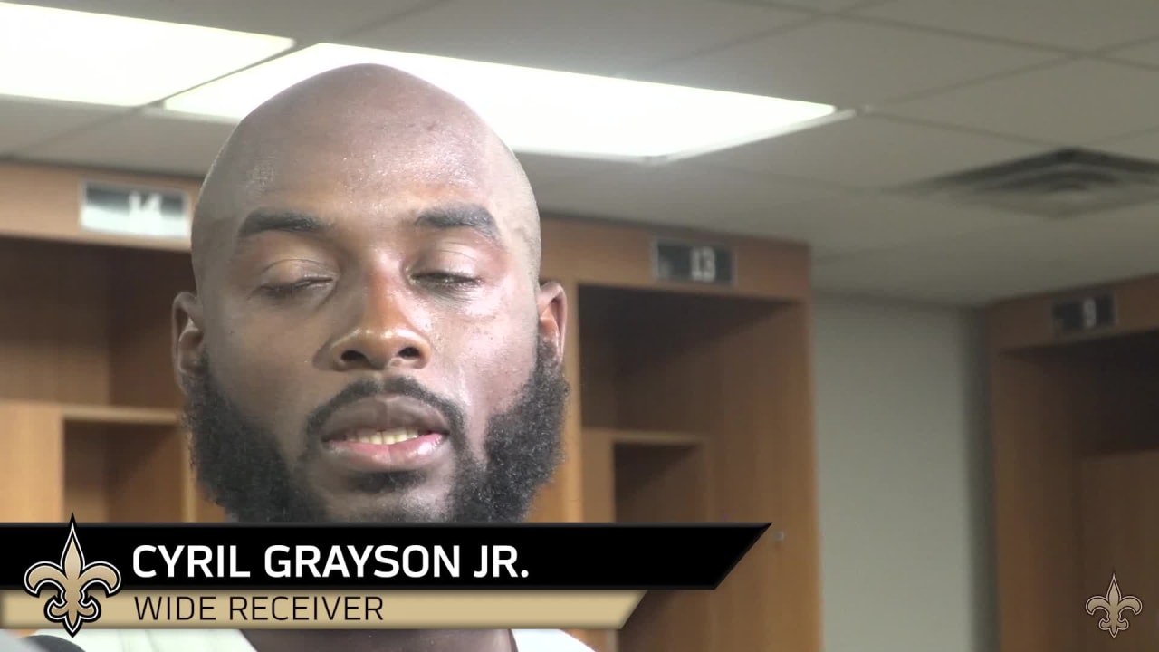 Cyril Grayson Jr: 'I think I put my best foot forward'
