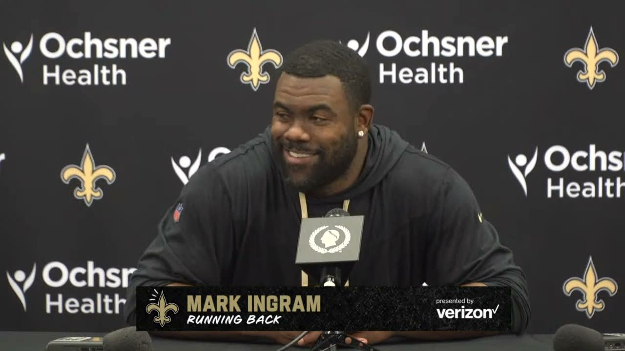 Mark Ingram on Saints rushing record, NFL longevity 11/11/21