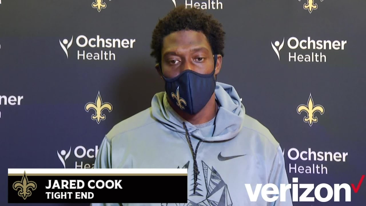 Saints Week 14 Interviews: Jared Cook on his path to the Saints