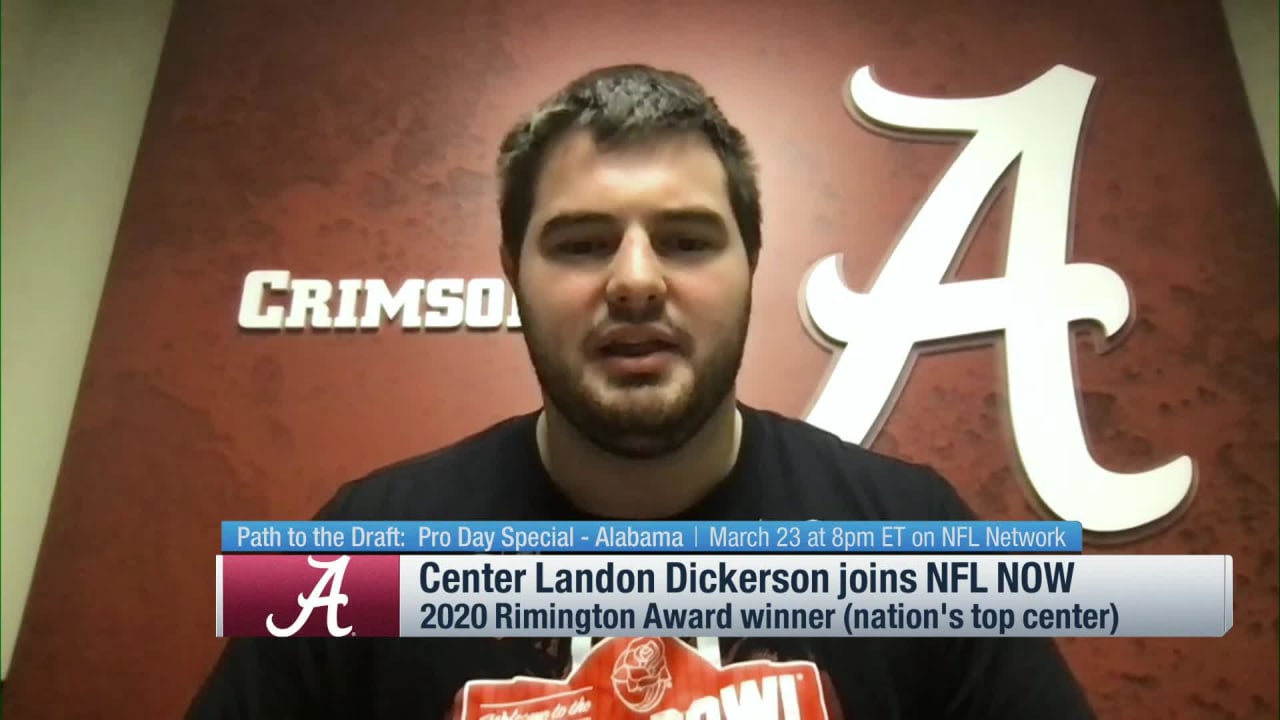 Alabama center Landon Dickerson breaks down his own highlights