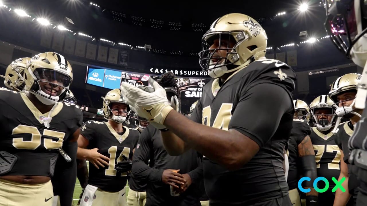 NFL Preseason: Saints DE Cam Jordan leads Pregame Huddle vs. Chiefs