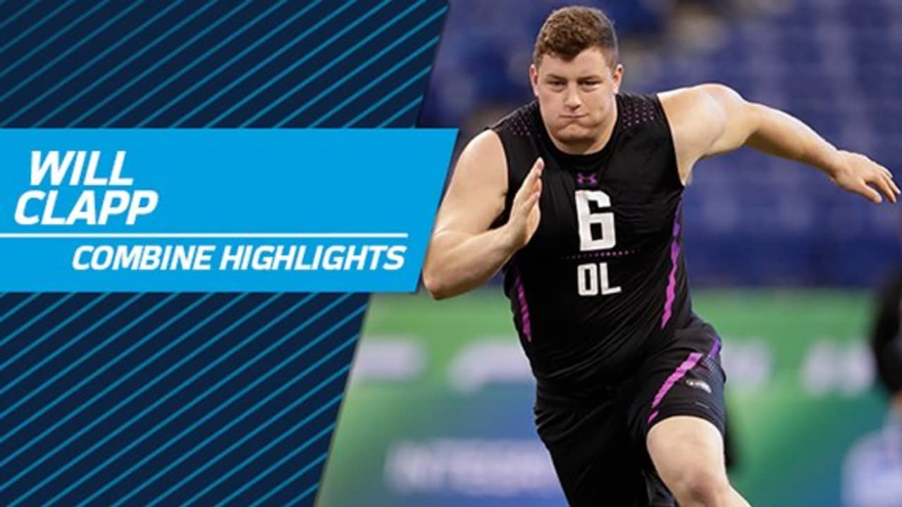 LSU offensive lineman Will Clapp's full 2018 NFL Scouting Combine workout