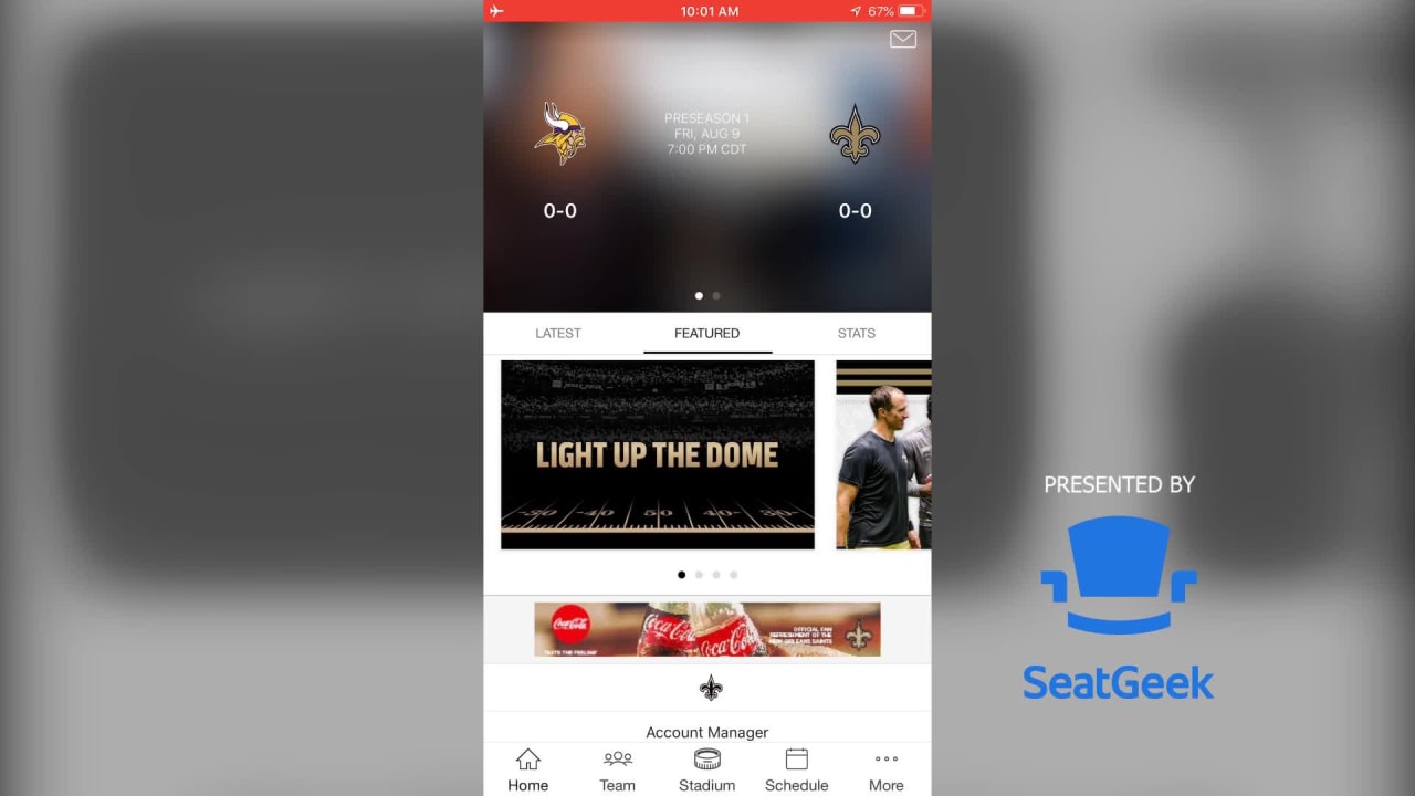 Light Up The Dome presented by SeatGeek - Superdome Light Show via the ...