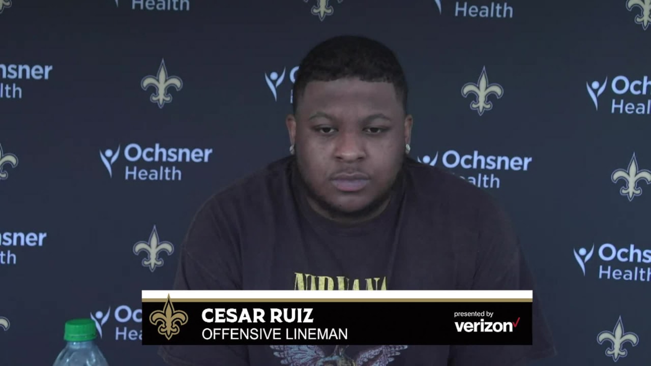 New Orleans Saints Minicamp 2021: Cesar Ruiz, Center Media Availability