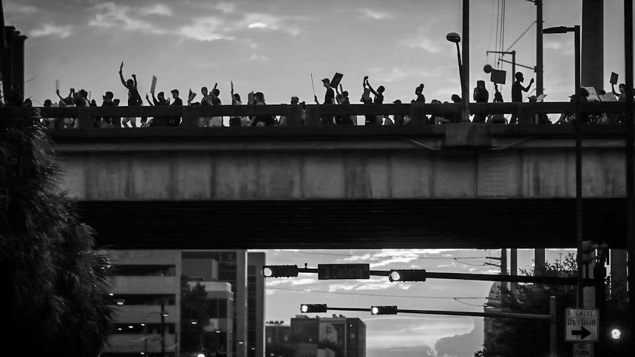 Saints stand with social justice marches