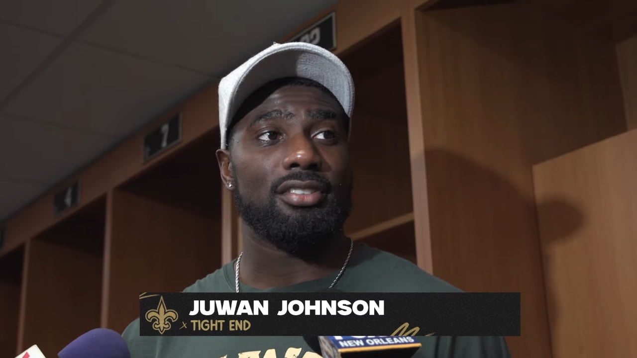 NFL Preseason: Saints TE Juwan Johnson on Derek Carr & Jimmy Graham in ...