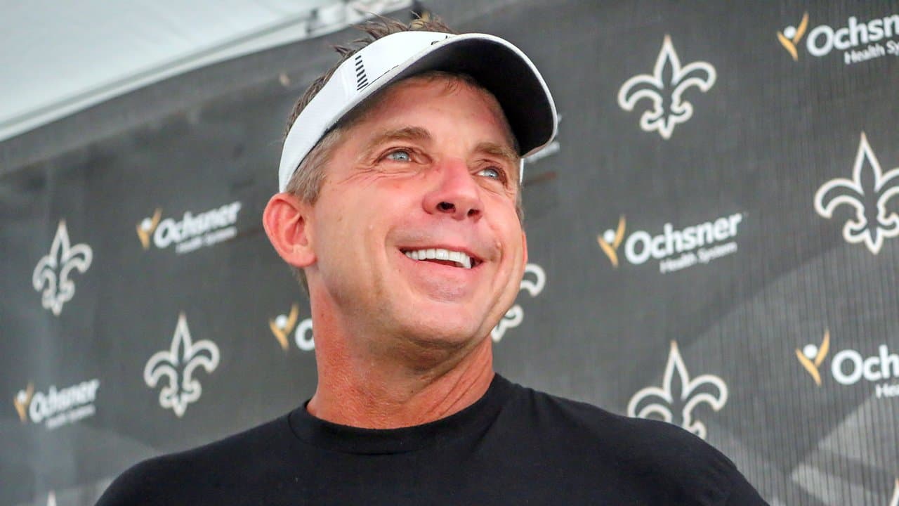 Sean Payton recaps first practice with Patriots