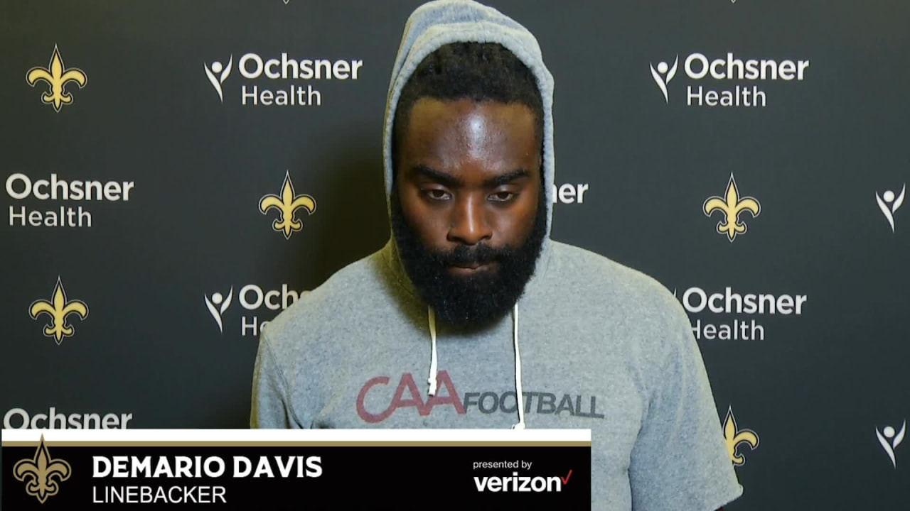 Saints Week 17 Interviews: Demario Davis talks Saints defense, staying ...