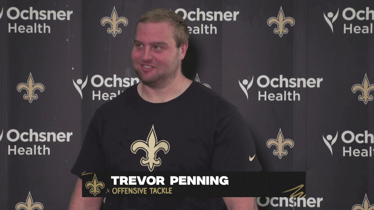Training Camp: Saints T Trevor Penning talks health status at Saints ...