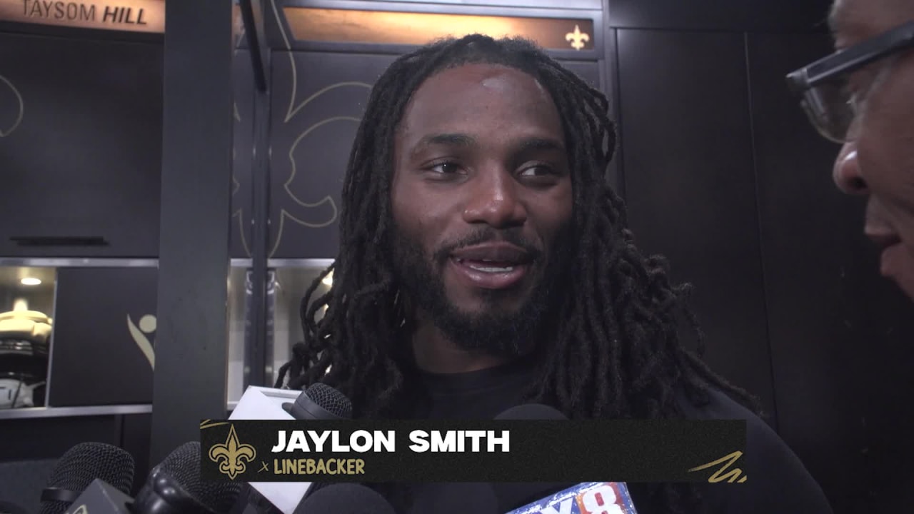 Jaylon Smith talks rejoining team, versatility | New Orleans Saints