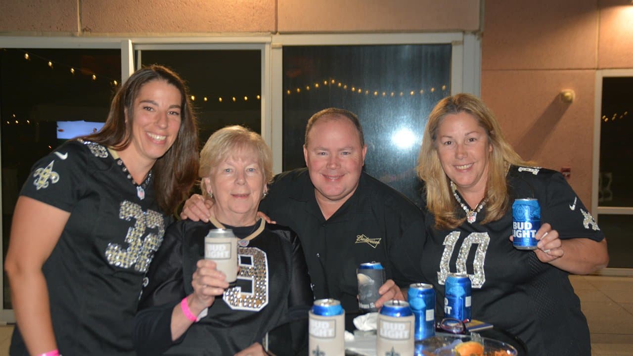 Bud Light Event for Saints Fans
